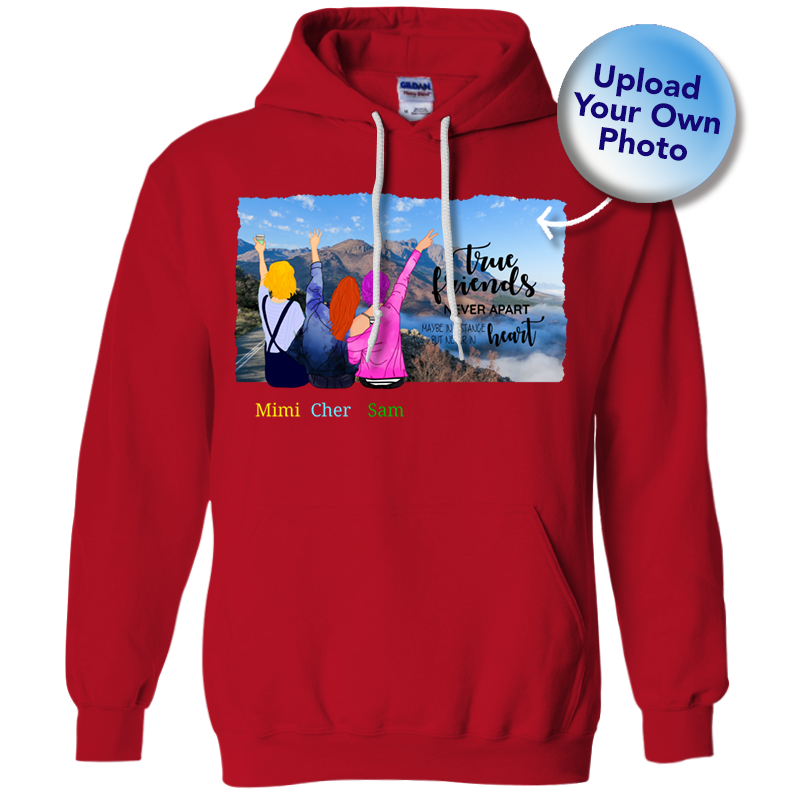 3 Girls - Best Friends Forever - Hooded Sweatshirt – iPersonalyze
